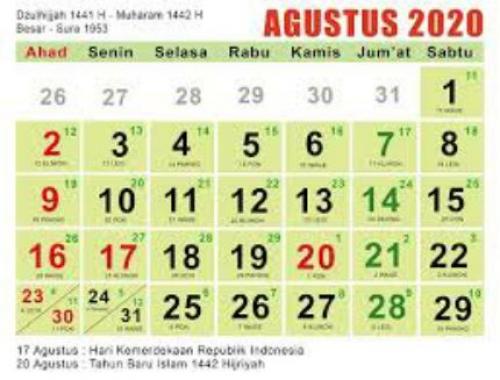 Jangan Lupa! Hari Jumat Ada Cuti Bersama 2020 - Tirastimes.com